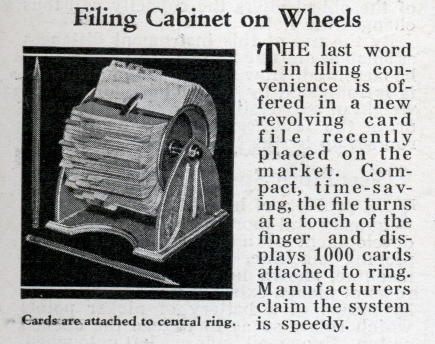 brookline blogsmith: Got You In My Rolodex